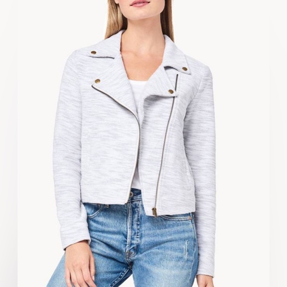 Lilla P | Jackets & Coats | Lilla P Womens Moto Jacket Lt Pink Sz Xl ...